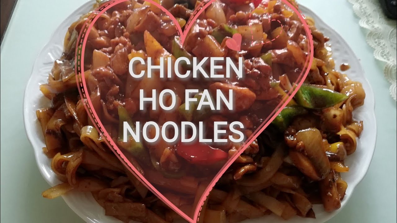 09 STIR FRY CHICKEN HOFAN NOODLES by: helen b - YouTube