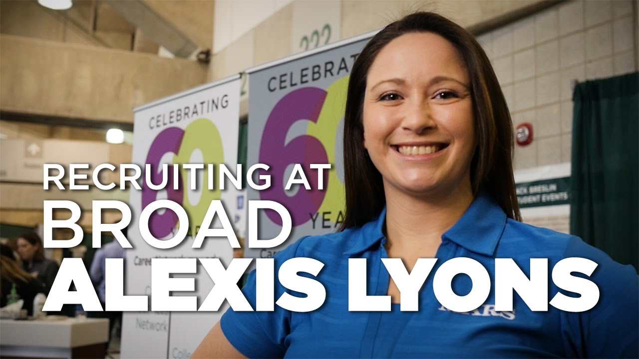 Recruiting at Broad with Alexis Lyon - Mars Inc. - YouTube