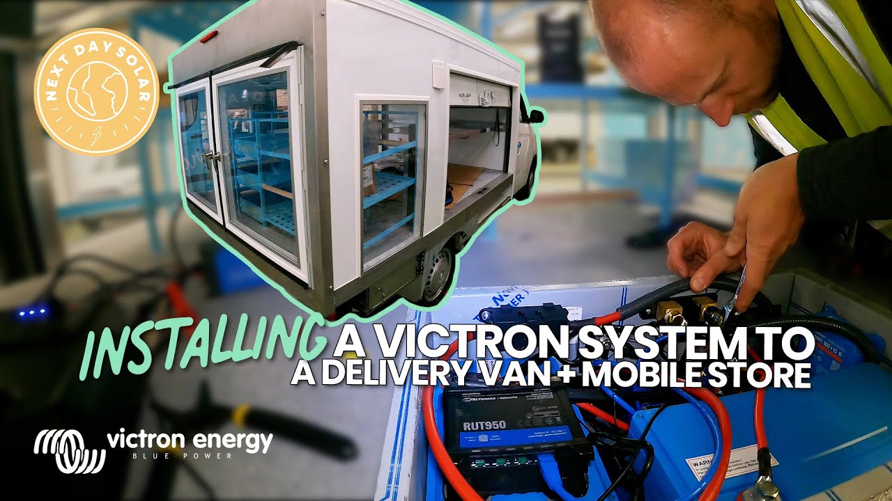 Cupcake Van, with a Victron Power Pack System for clean limitless ...