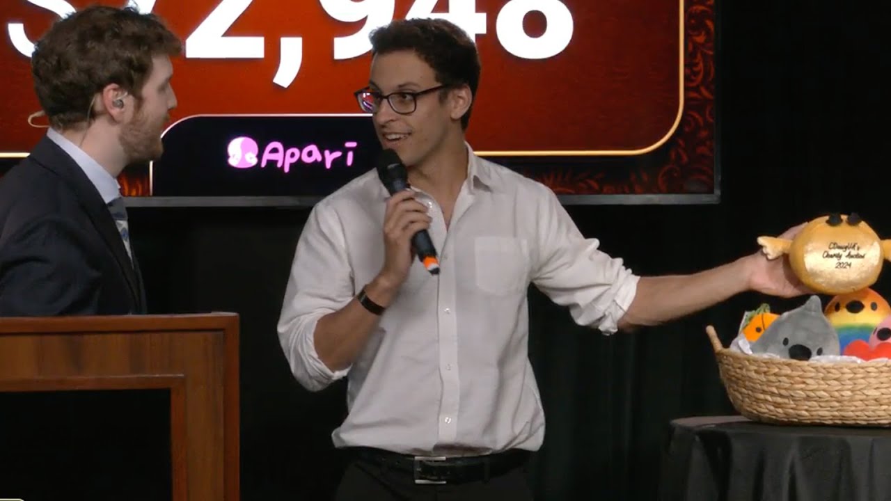 PointCrow Auctioned Off A One Of A Kind Doodle Plushie - YouTube