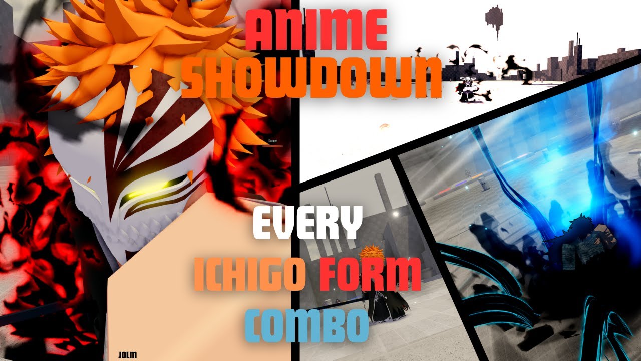 Ichigo Every Form Combo | Anime Showdown - YouTube