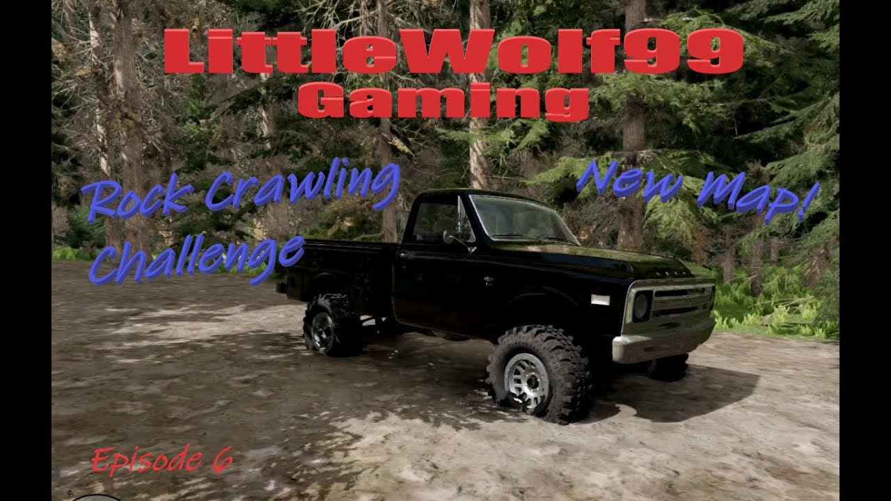 BeamNG.drive Rock Crawling Challenge New Map in a 1972 Chevorlet C-10 ...