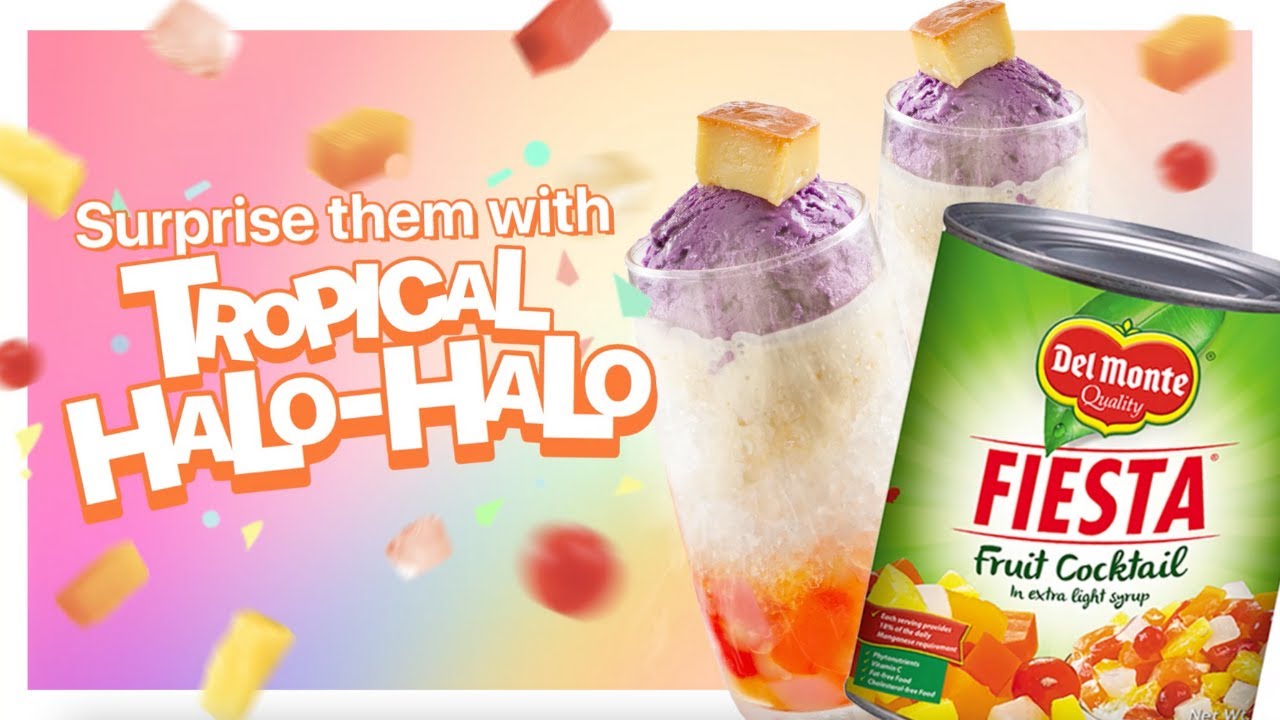 Del Monte Tropical Halo-Halo - YouTube