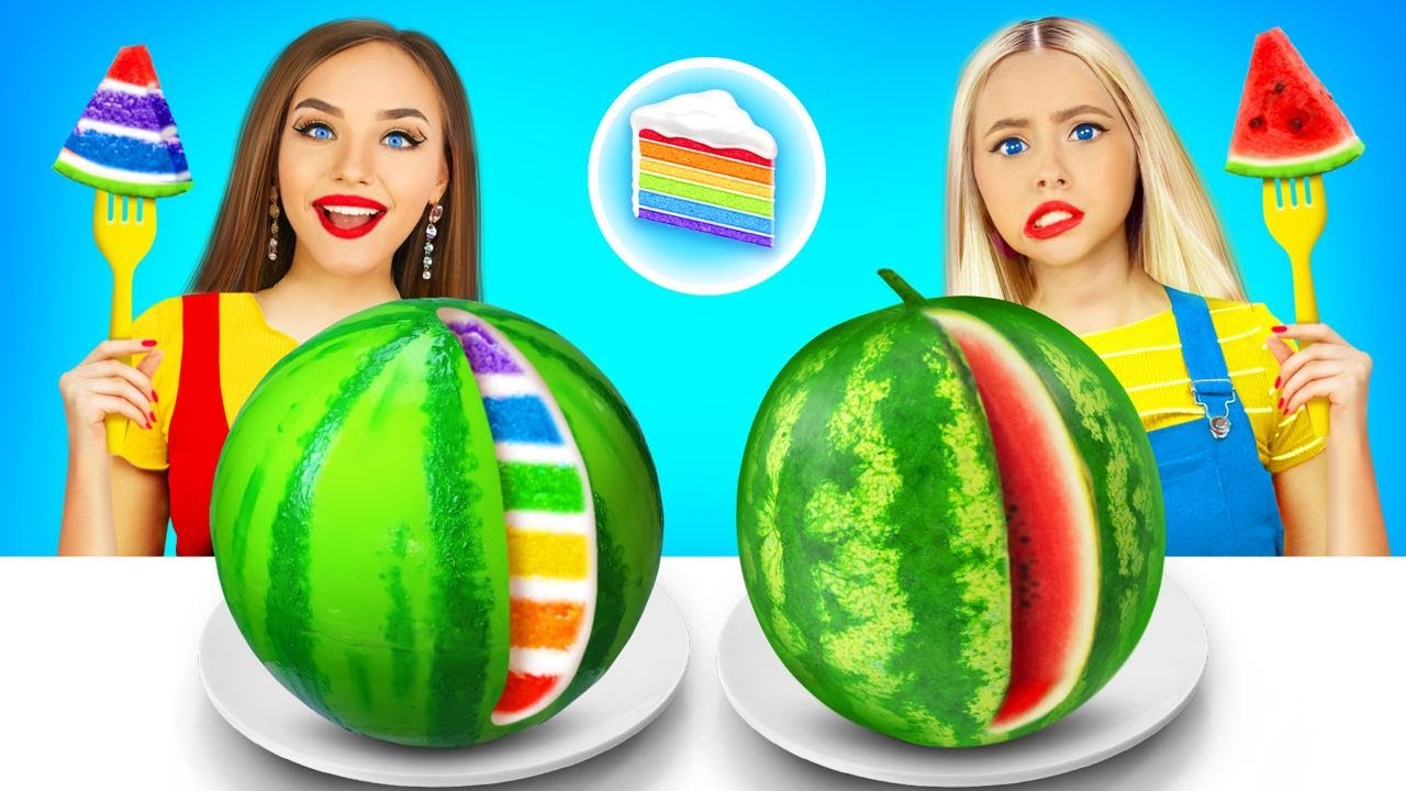 Cake Vs Real Food Challenge | Cooking Cakes Look Like Everyday Objects ...