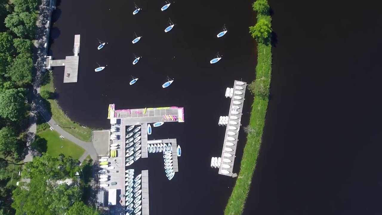 Charles River Conservancy Floating Wetland - YouTube
