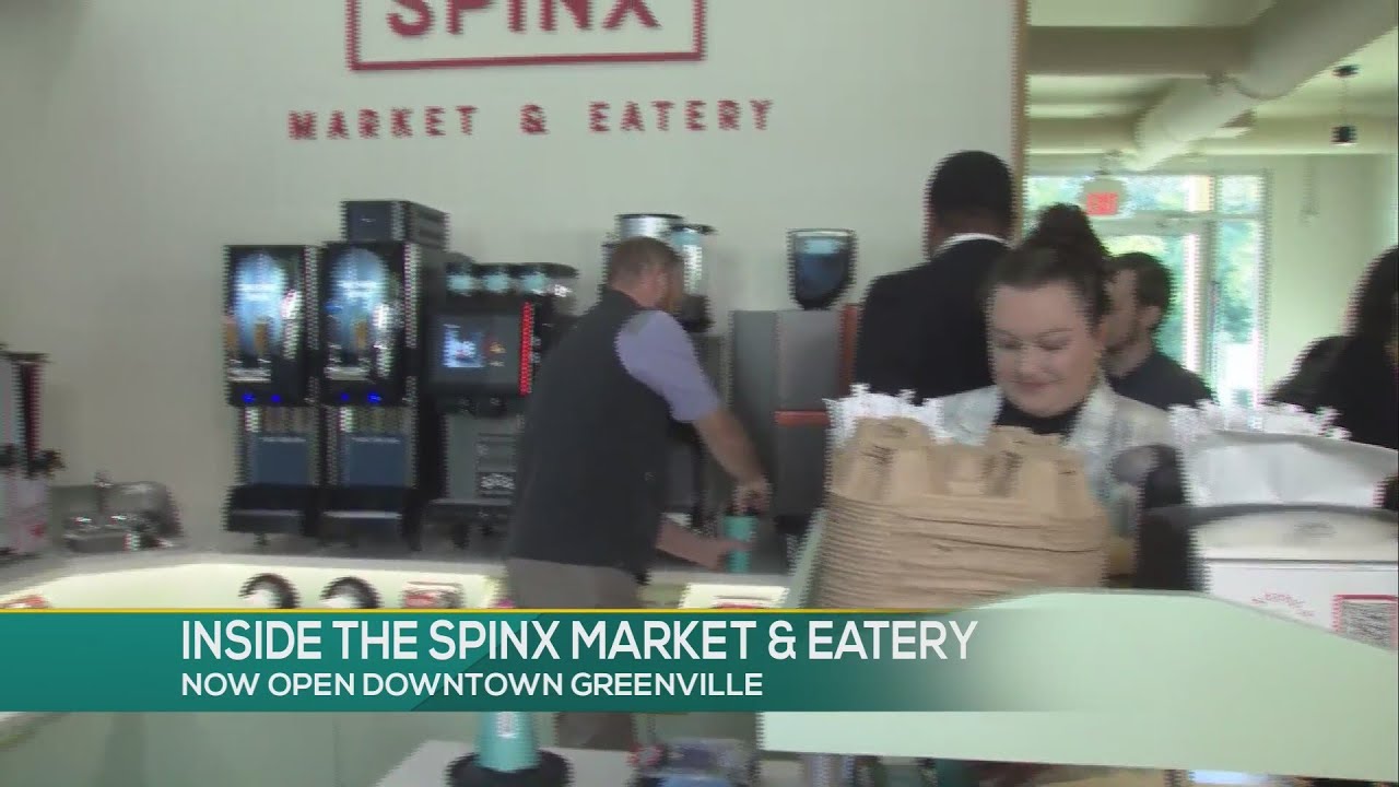Inside look at the Spinx Market + Eatery - YouTube
