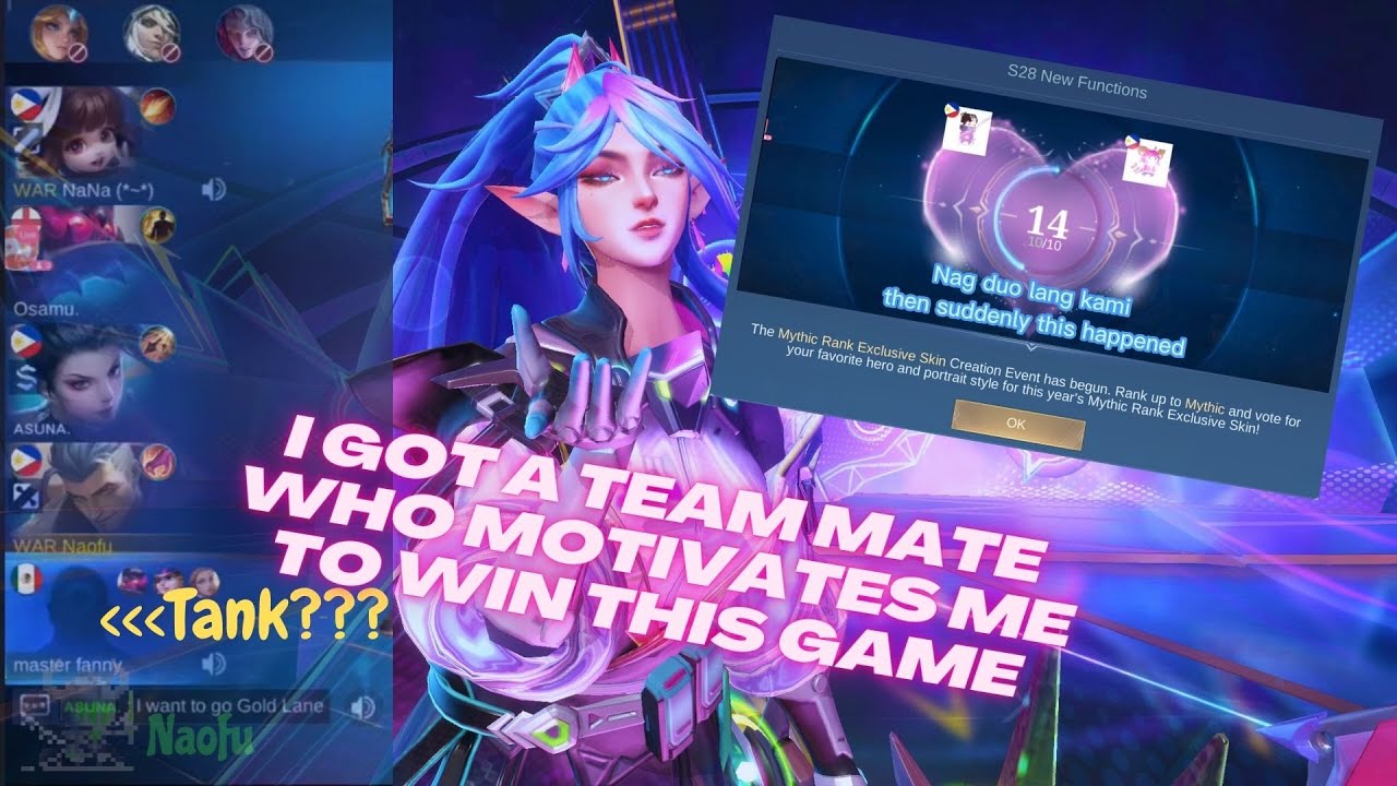 Best Motivational words I ever heard on Mobile Legends this season ...