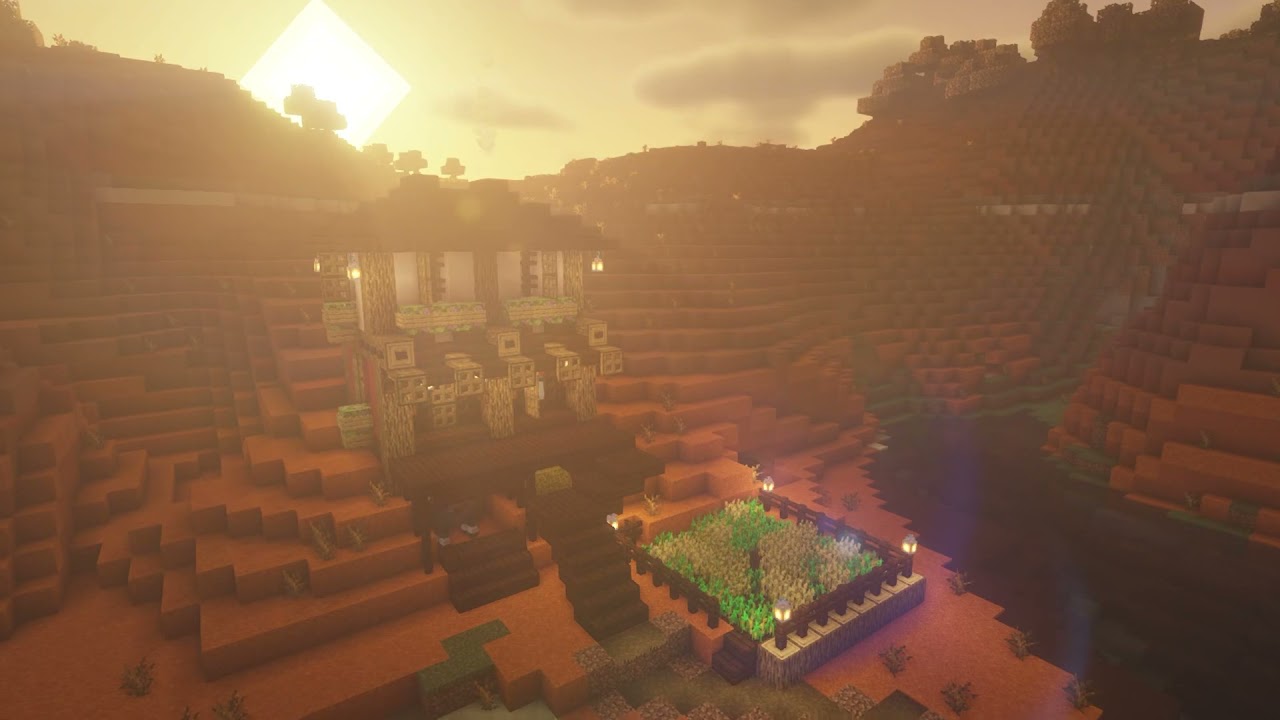 I've created this starter house in badlands biome. Let me know if you'd ...