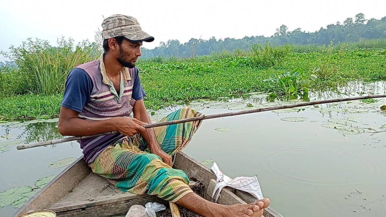 Amazing Hook fishing videos 2024 | Hook fishing 🎣 | Village fishing ...