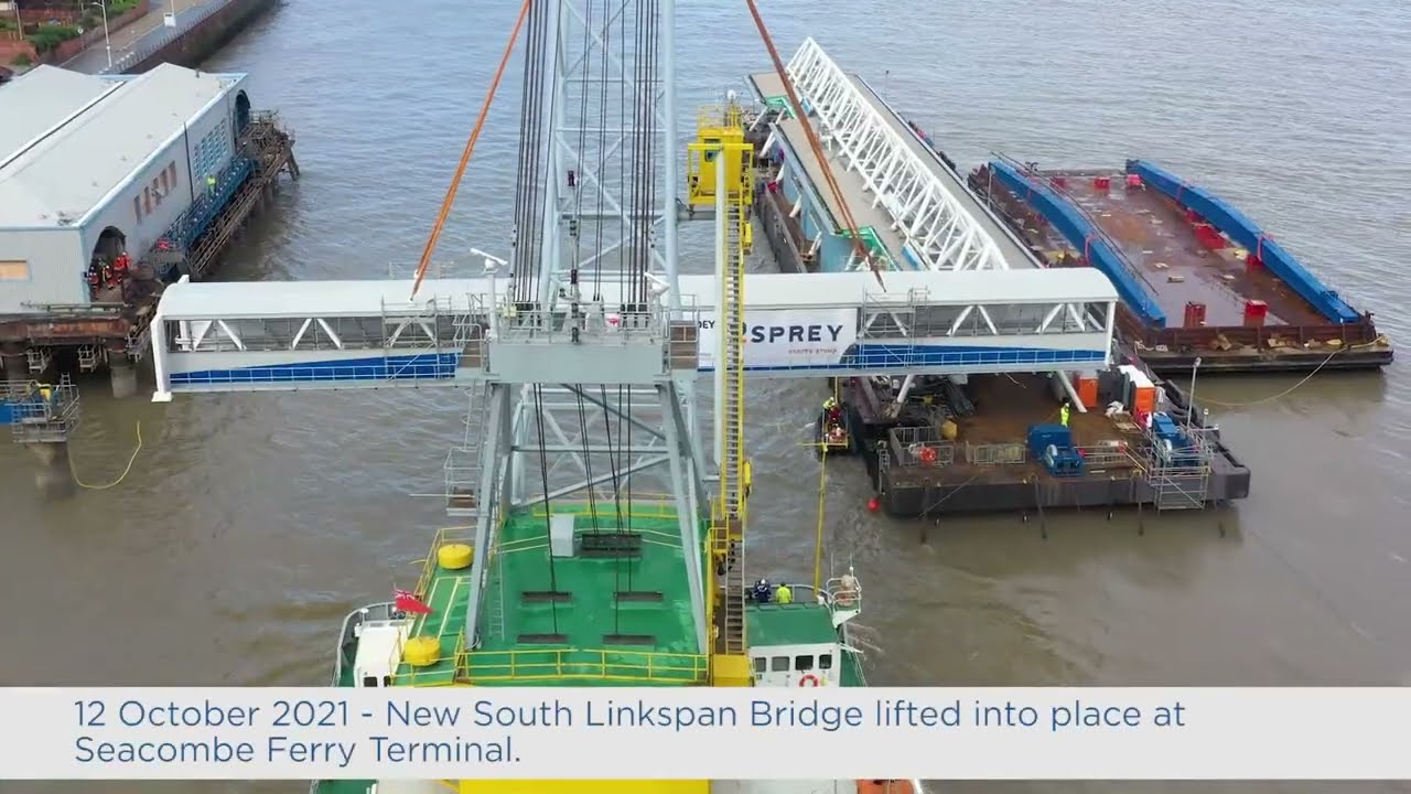 Seacombe Ferry Terminal Refurbishment Works - YouTube
