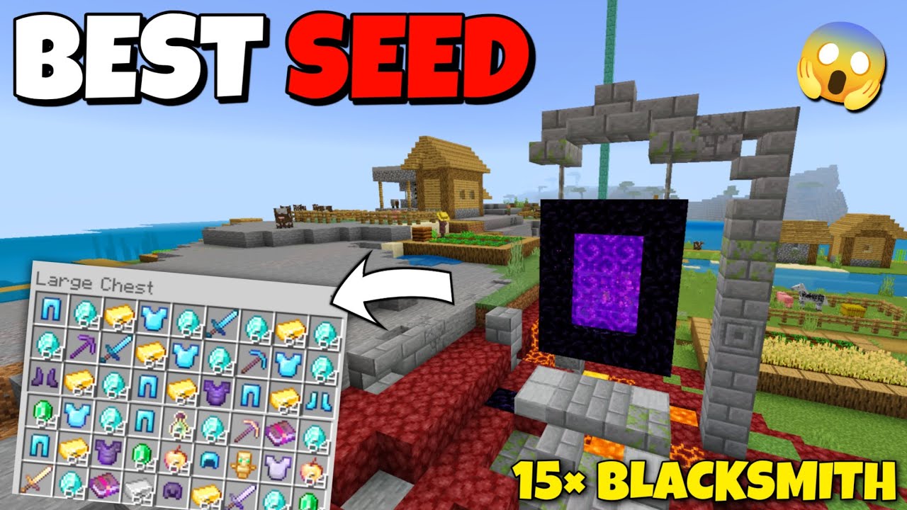 🔥 God Seed for Beginner for Minecraft 1.21 Bedrock And PE | Minecraft ...