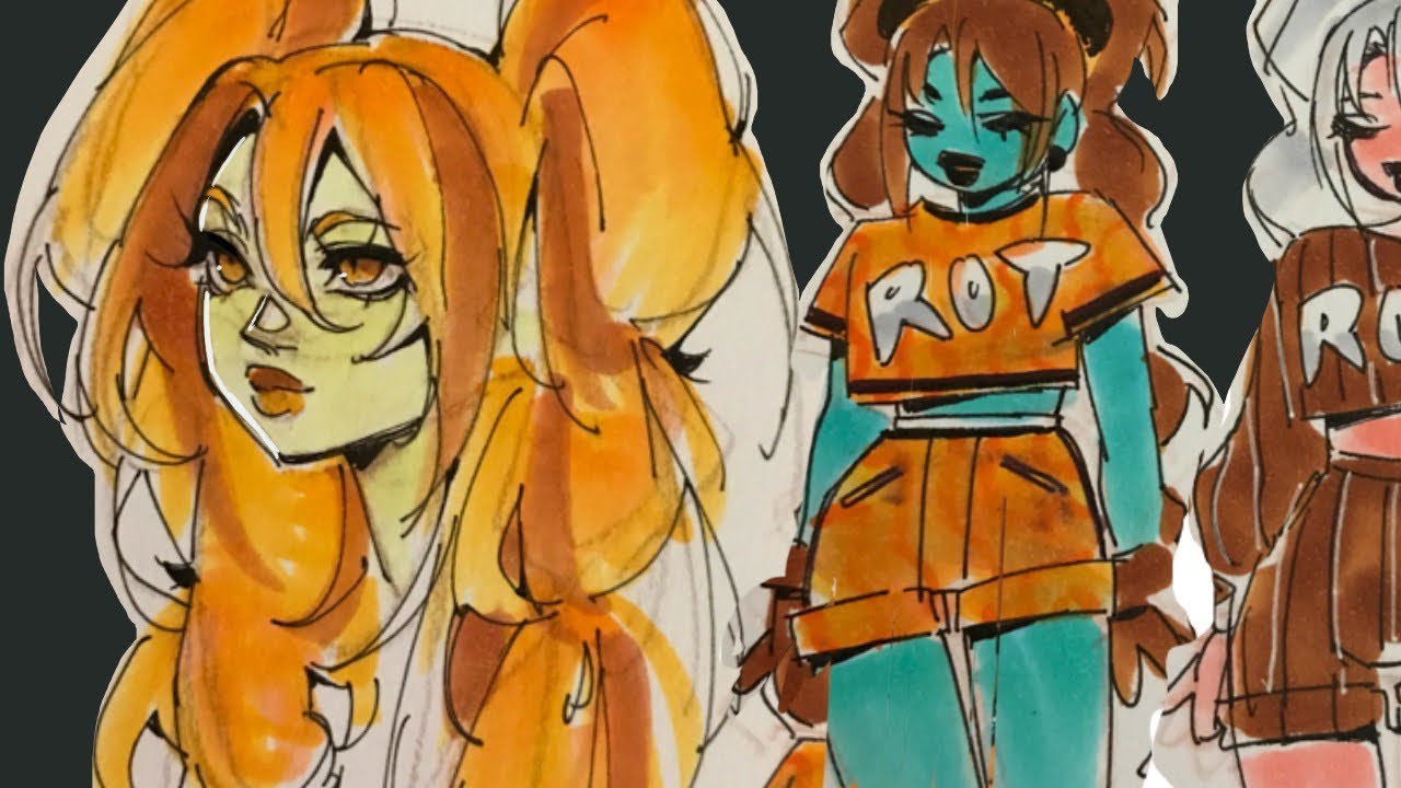 ROT GIRL ART. 👀 - YouTube