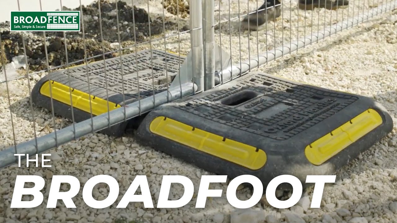 The Broadfoot | A Broadfence Security Accessory - YouTube