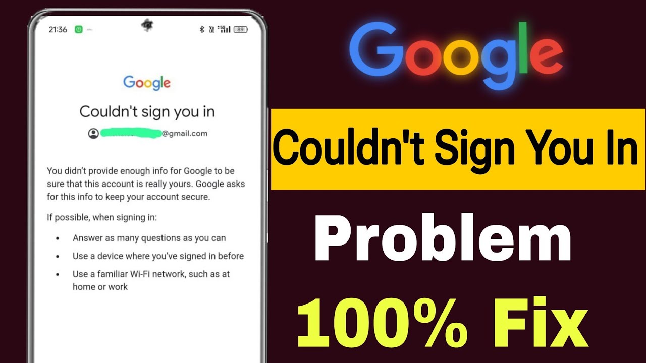 How to Recover Gmail Account without Phone Number and Recovery Email ...
