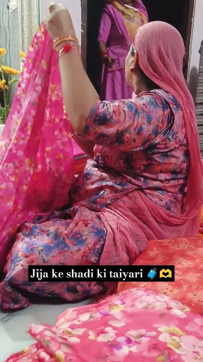 jija ke shadi ki taiyari 😃🧳 #shadi #weddingsoon #trending #packing ...