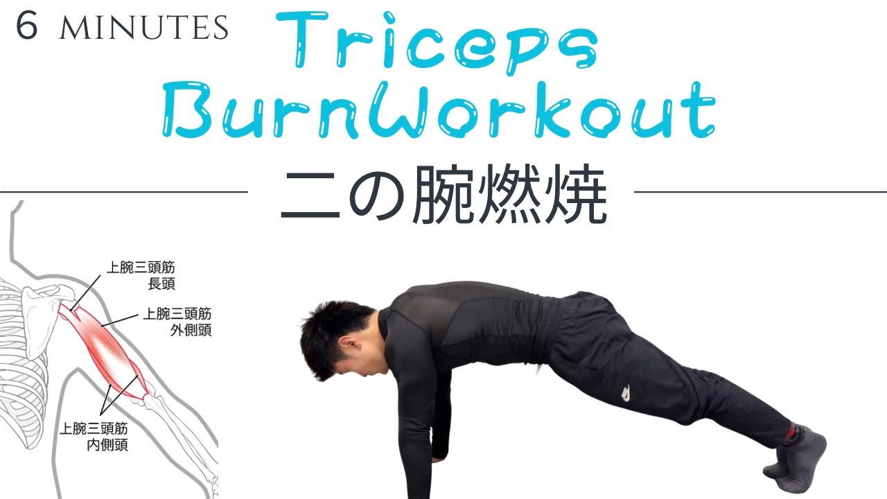 二の腕引き締め🔥Lose Arm Fat & Sculpt Triceps🔥 - YouTube