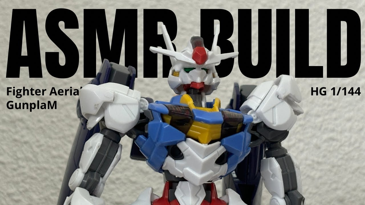 Gundam Fighter Aerial HG | unboxing | ASMR build - YouTube