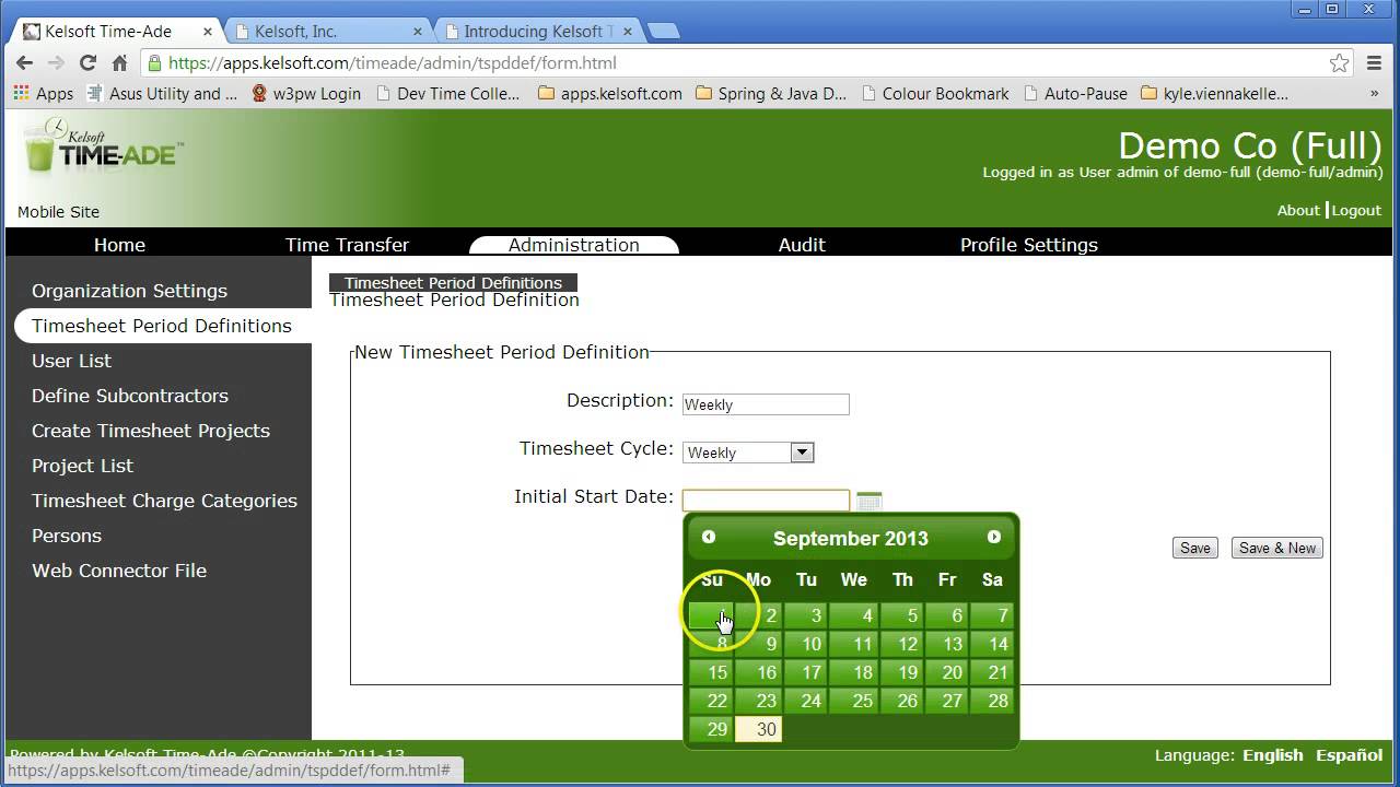 Kelsoft Time Ade Setup Users - YouTube