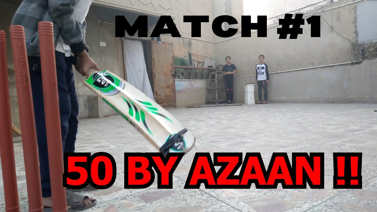 Azaan Nai Banayai Half Century🎉Wide King Zohaib🤣 - YouTube