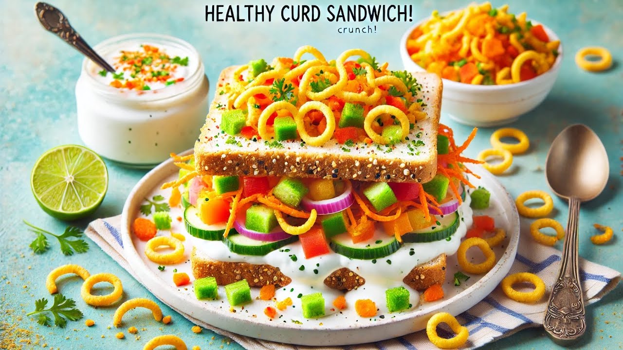 “Curd Sandwich Recipe | Quick & Healthy Snack Idea!” #curdsandwich ...