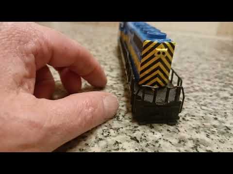 Ho scale.1206 from the movie Unstoppable. shell update. - YouTube