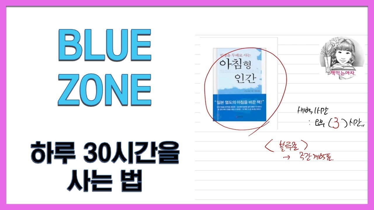 자기관리 잘하는 법 브이로그, 하루 30시간을 사는 블루존의 비밀 by 3p binder 최코치 - YouTube