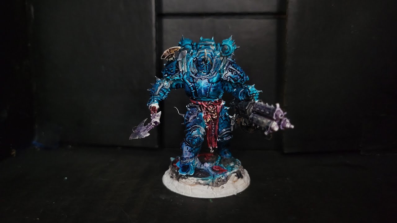 Painting A Chaos Terminator With An Auto Cannon Proxy, Day 284 Of ...