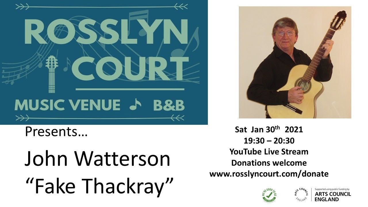 John Watterson "Fake Thackeray" - YouTube