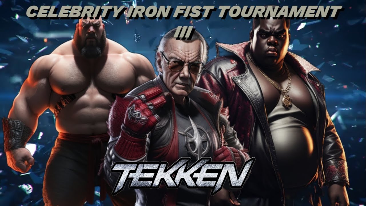 TEKKEN: CELEBRITY IRON FIST TOURNAMENT 3 | Celebrities as Tekken ...