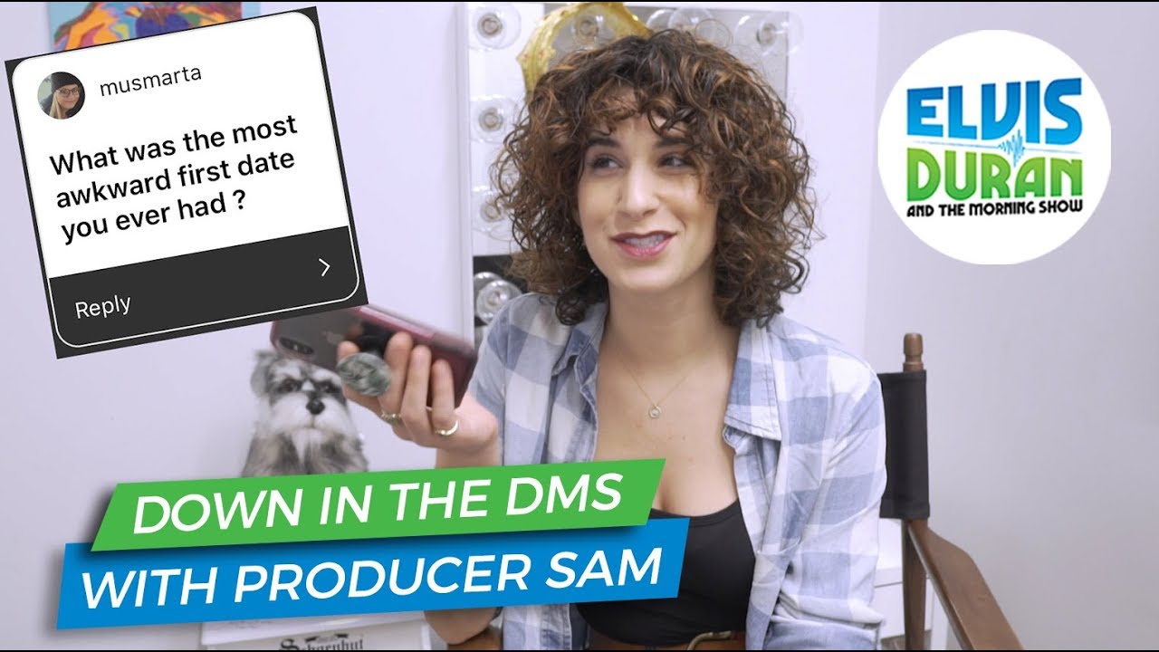 Down In The DMs With Producer Sam | Elvis Duran Exclusive - YouTube