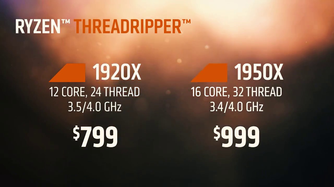 Ryzen Threadripper vs Intel i9 - (Ryzen 9) - YouTube