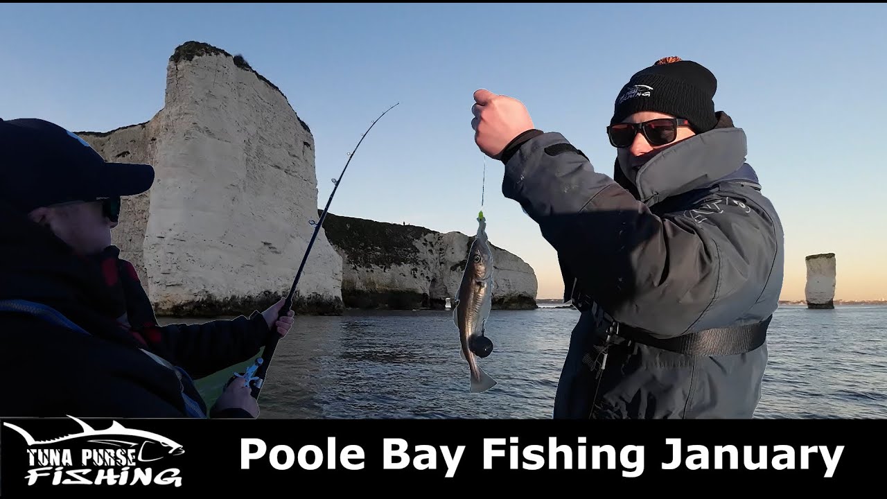 Boat session in January fishing Poole Bay - YouTube