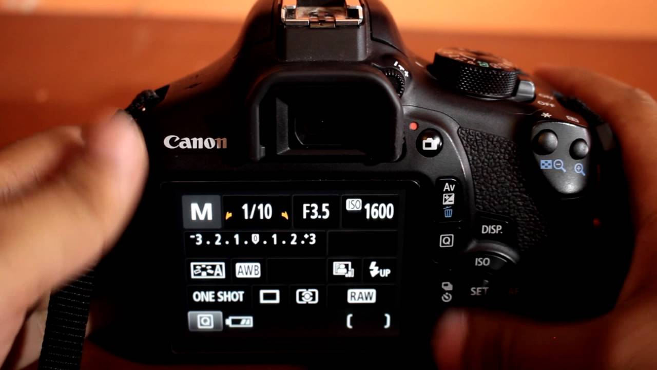 Ampliar el iso de tu camara dslr canon - YouTube