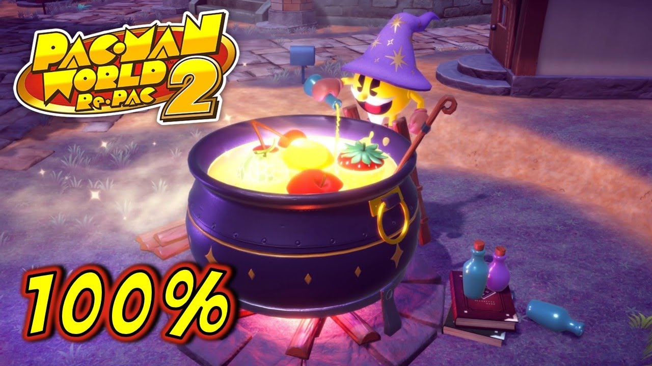 Pac-Man World 2 Re-Pac - The Pac-Knight Era 100% Walkthrough & Secret ...