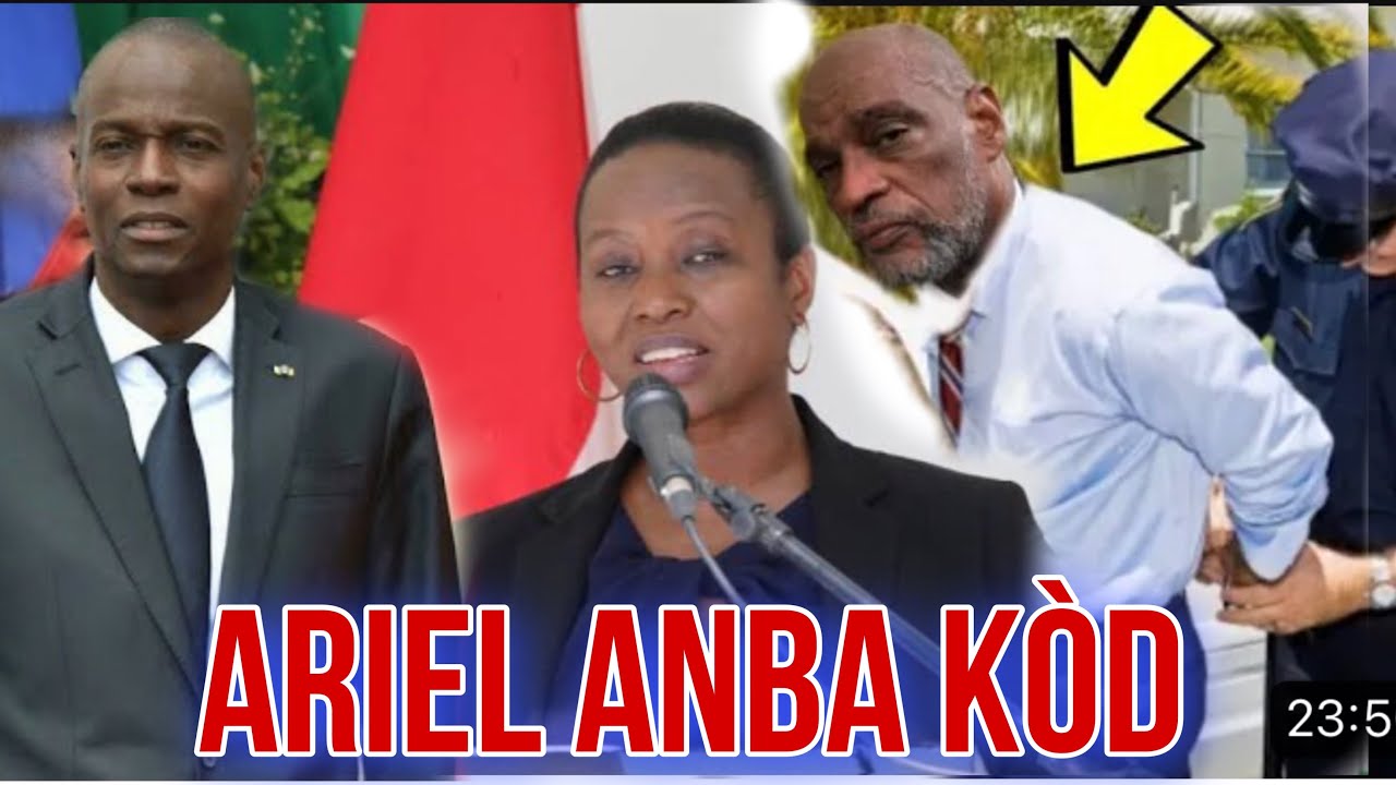 Martine Moïse konfime Se Ariel ki Touye Jovenel, Ameriken mande ...
