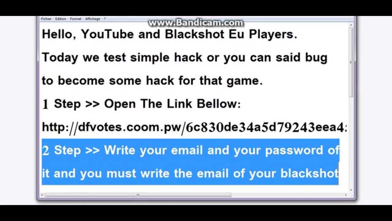 Hack Blackshot Eu 2014 - YouTube