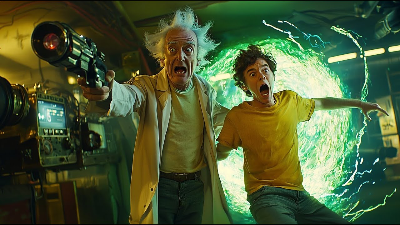 Rick And Morty Live Action - 1950's Super Panavision 70 - YouTube