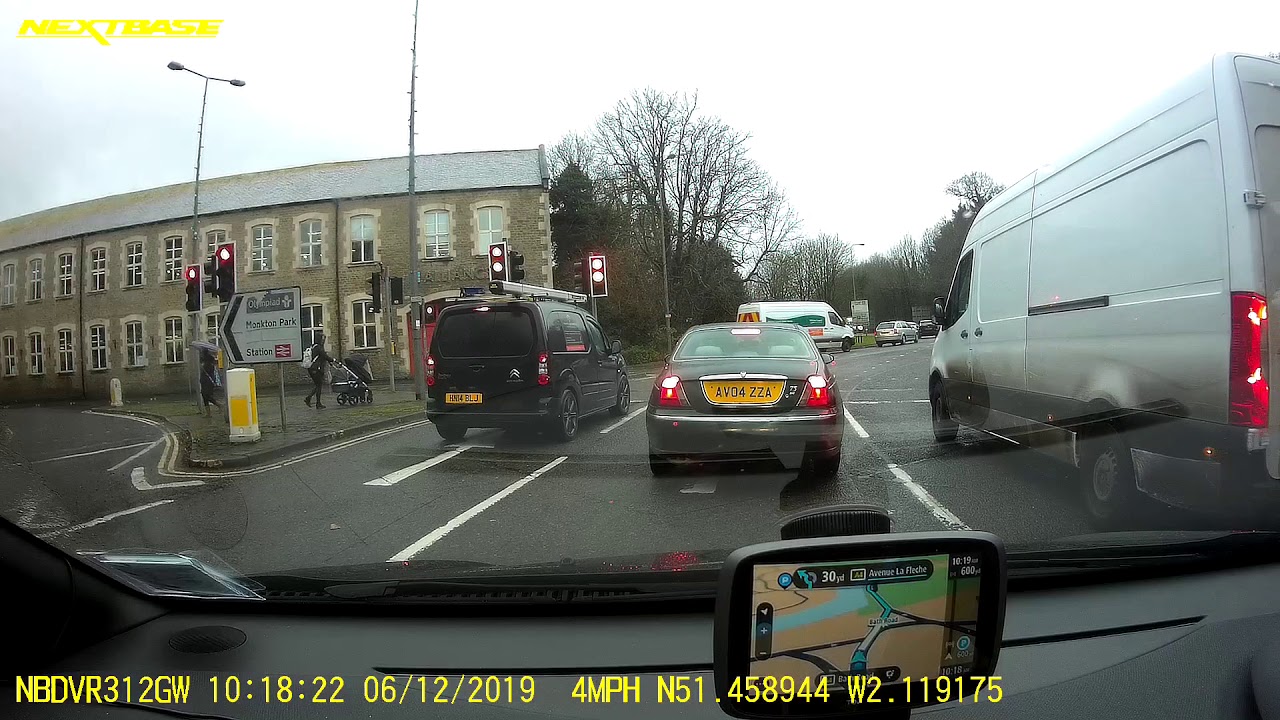 Chippenham Bridge Roundabout North to Calne - YouTube