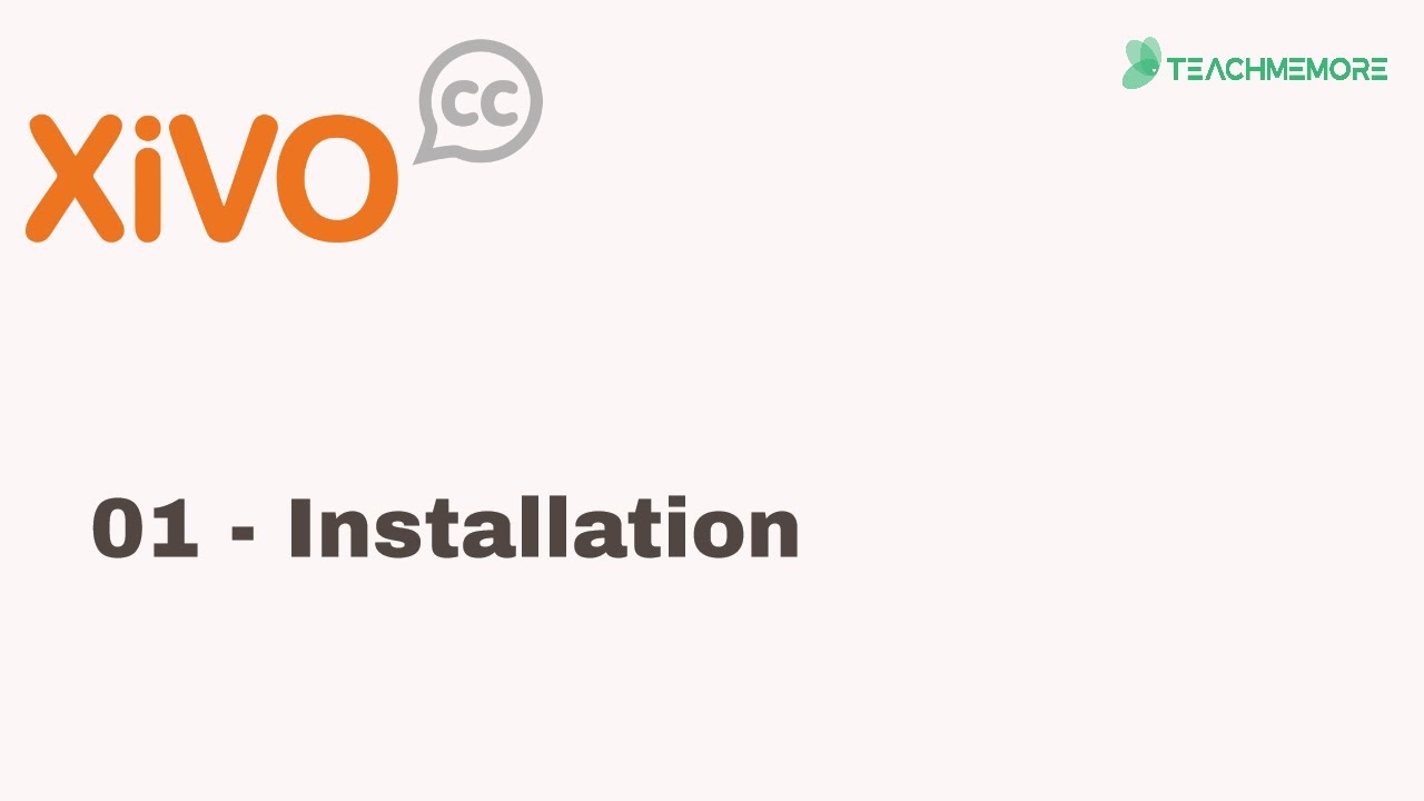 XIVO : INSTALLATION - YouTube