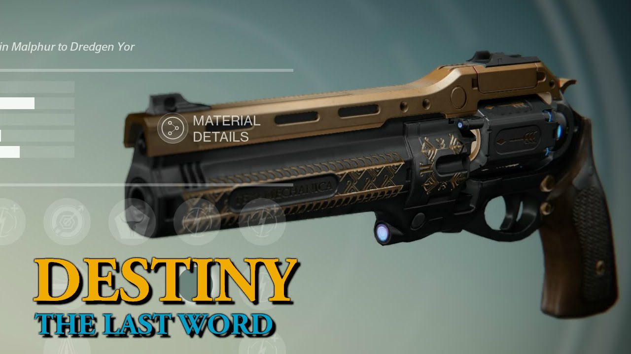 Destiny PvP Gameplay - My Trusty Last Word (Game with Subscribers ...