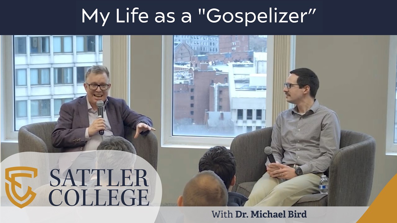 My Life as a "Gospelizer” - Dr Michael Bird - YouTube