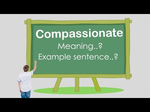 Compassionate meaning in Urdu | How to pronounce Compassionate ...