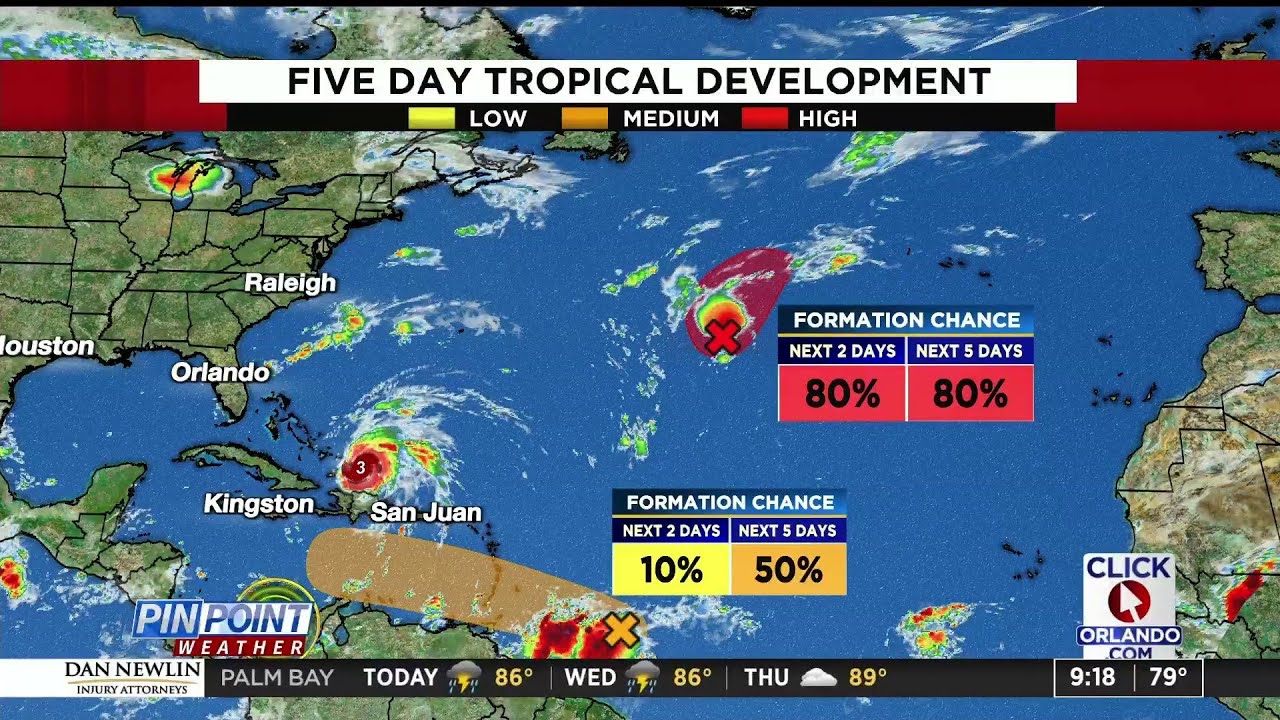Tropics watch: Wave could strengthen, travel into Gulf - YouTube