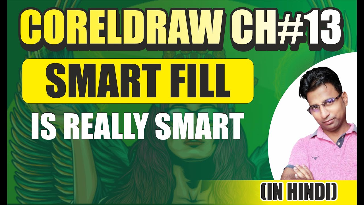 How to use Smart Fill in CorelDRAW - Excellent@dk83 - YouTube