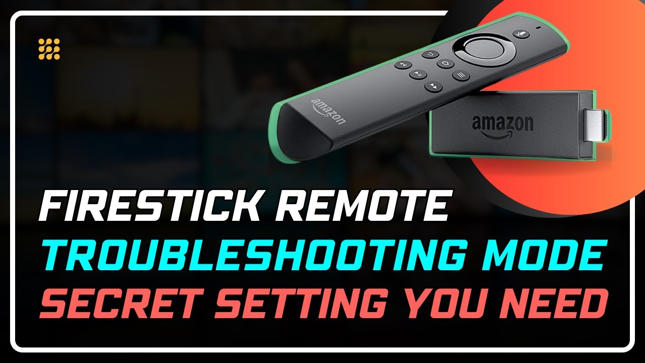 How to Turn on Troubleshoot Mode For Remote on Amazon Firestick? - YouTube