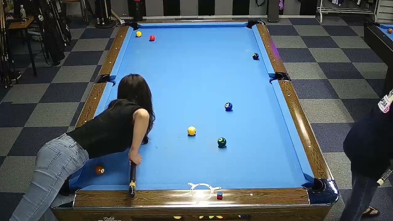 220904 부산 포켓볼 동호회 레전드 (박정애4(TPC) vs 아요4) - YouTube