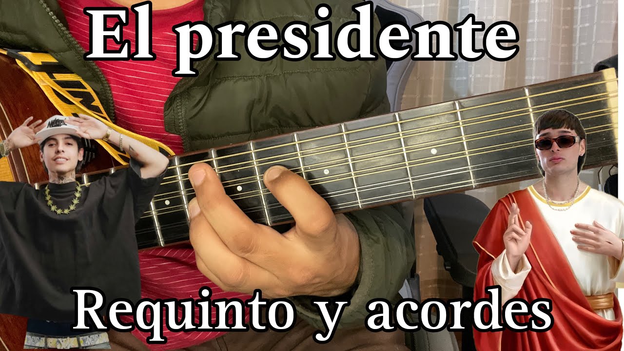 Cómo tocar el presidente /NATANAEL ,R CONRIQUEZ,peso pluma - YouTube