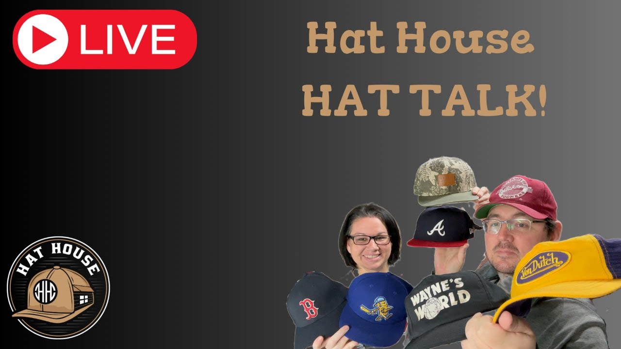 Hat Talk Live! Unboxing and talking Hats - YouTube