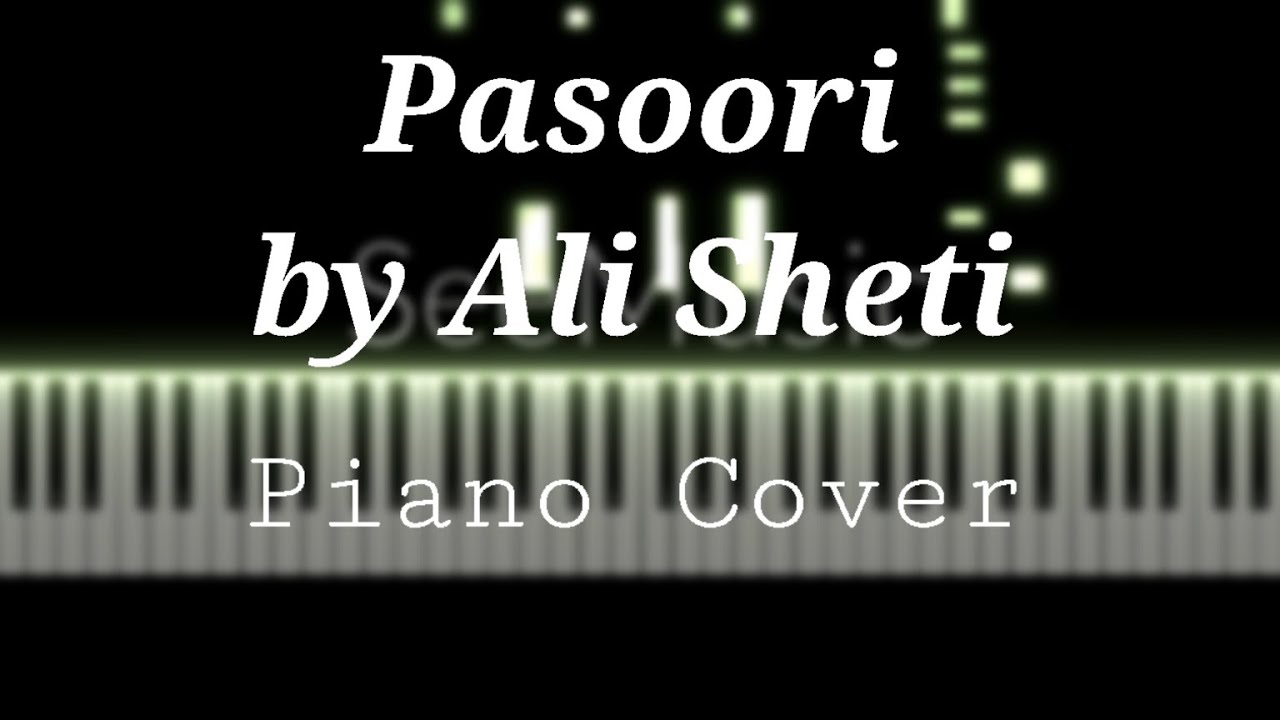 Pasoori Piano Cover by See Music - YouTube