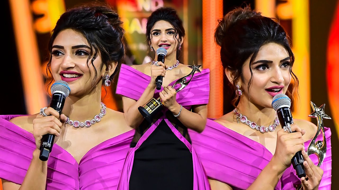 Beautiful Sreeleela captivated everyone with her cute speech after ...